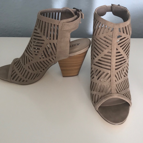 JustFab | Shoes | Justfab Heels Size | Poshmark